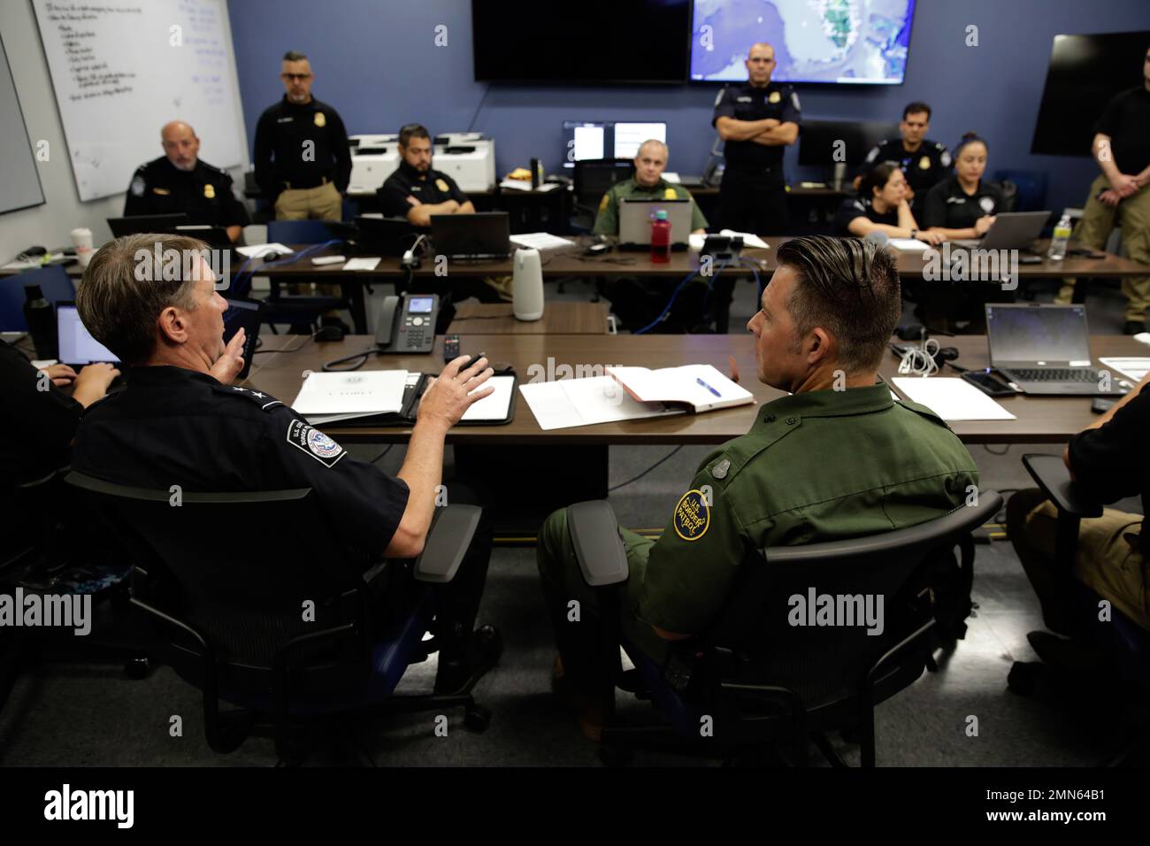 U.S.Customs and Border Protection officers with the Office of Field ...