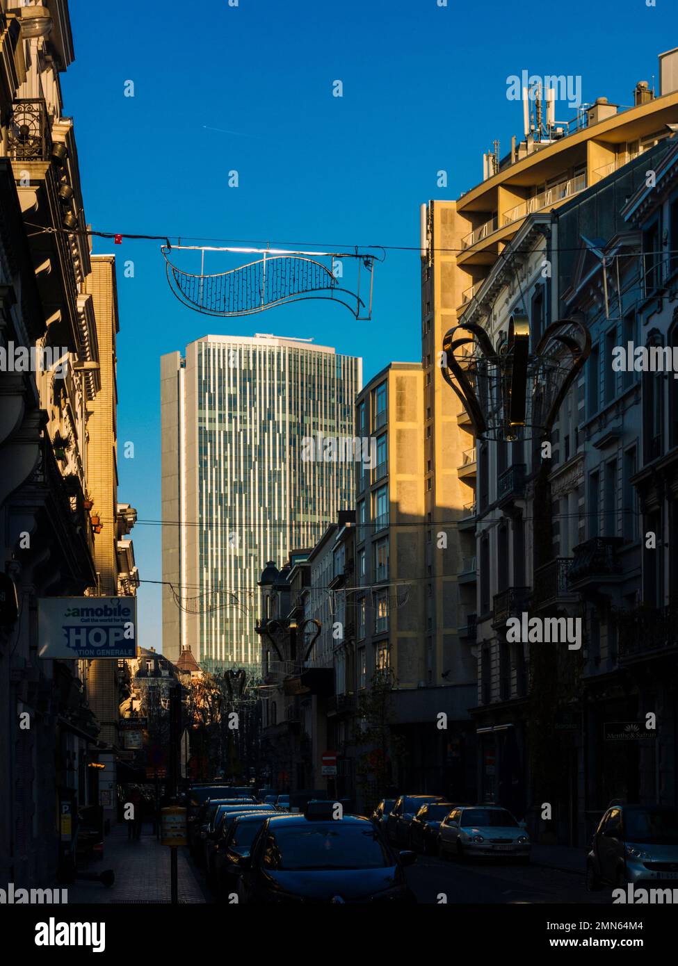Cité des métiers / Beroepenpunt building in Brussels, Belgium Stock ...
