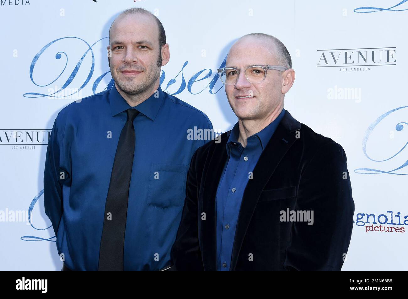 David Zellner, left, and Nathan Zellner attend the LA Premiere of ...