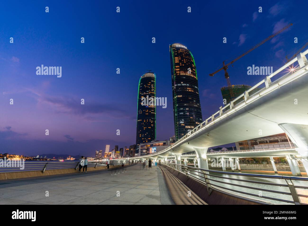 Shimao channel building hi-res stock photography and images - Alamy