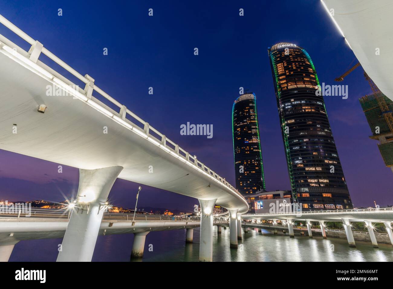 Shimao channel building hi-res stock photography and images - Alamy