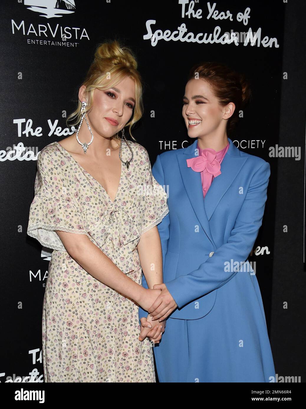 Actress and composer Madelyn Deutch, left, and sister, actress Zoey ...
