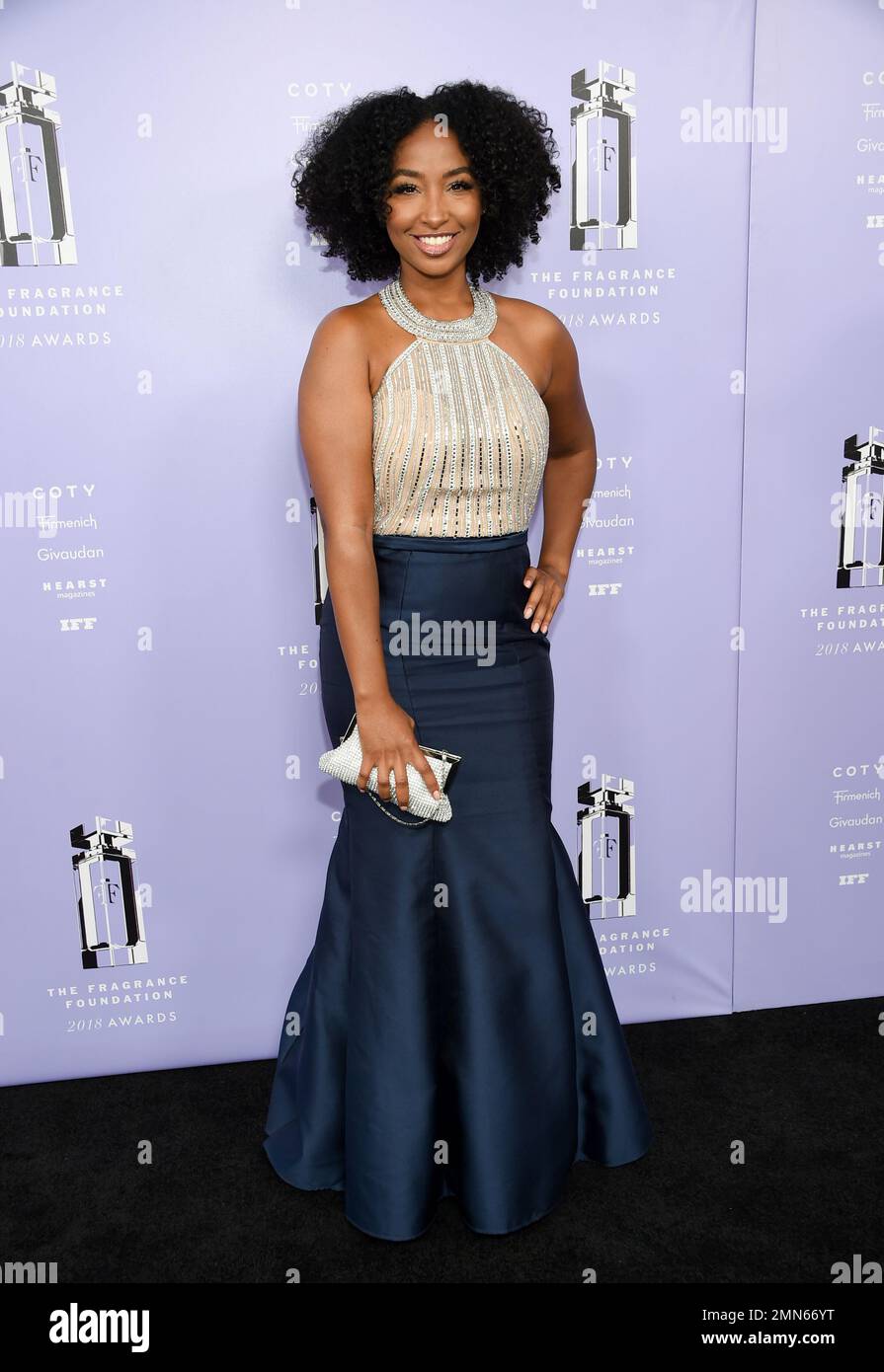 Tiff Benson attends the Fragrance Foundation Awards at Alice Tully Hall ...