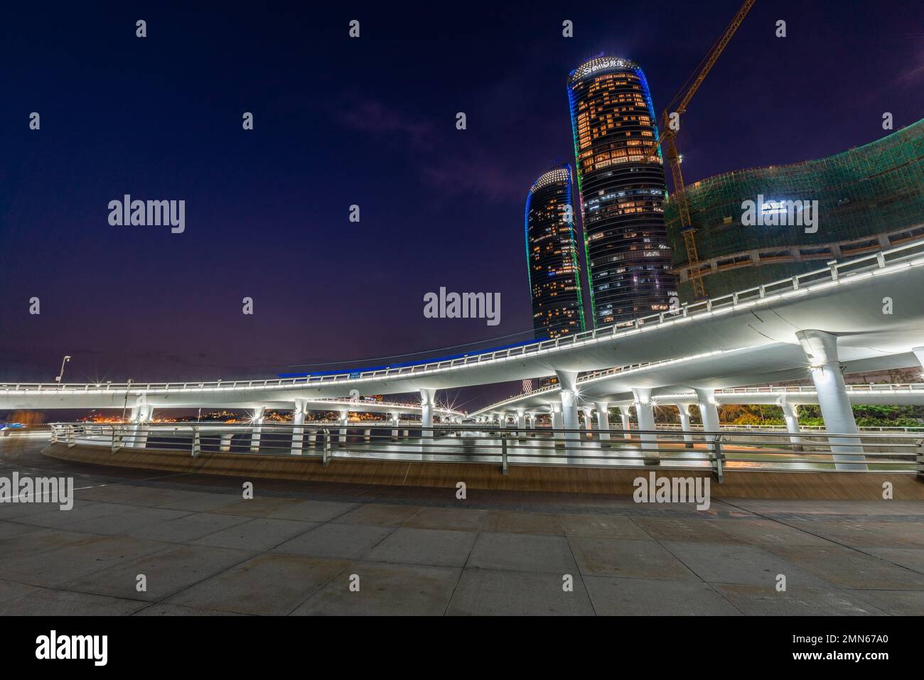 Shimao channel building hi-res stock photography and images - Alamy