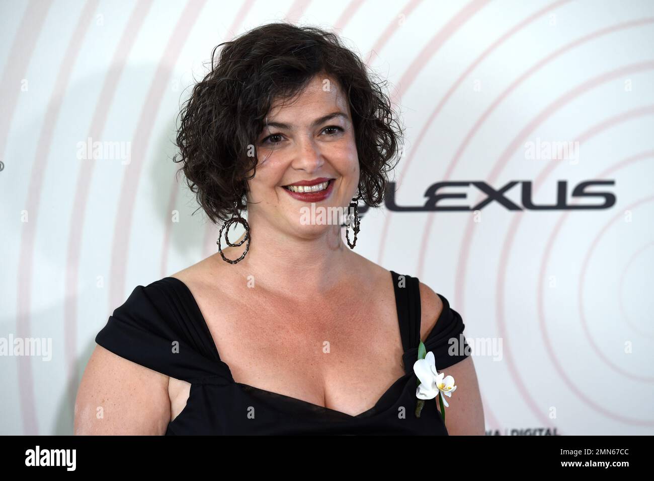 Melissa Goodman arrives at the Women In Film Crystal and Lucy Awards at ...