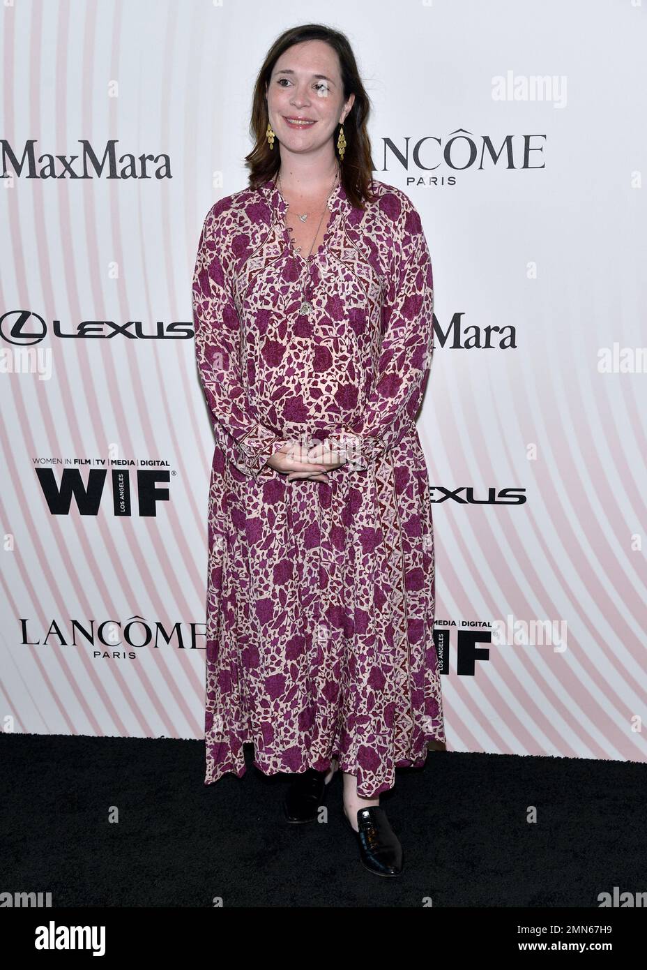 Hannah Minghella arrives at the Women In Film Crystal and Lucy Awards ...