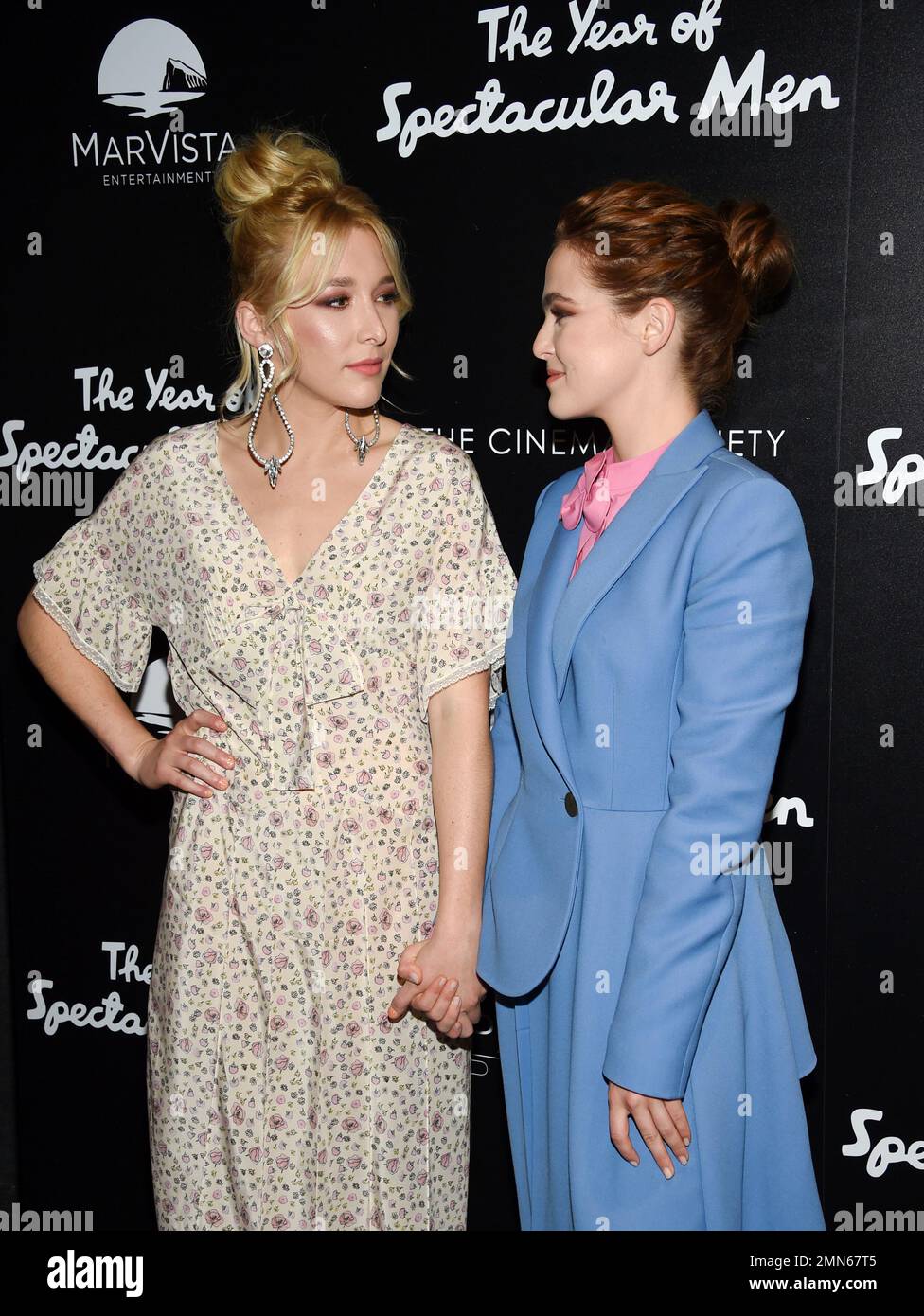 Actress and composer Madelyn Deutch, left, and sister, actress Zoey ...