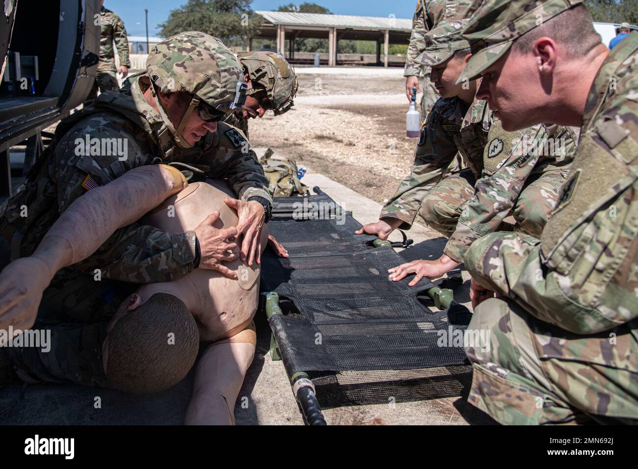 Staff Sgt. Caleb Stinson and Sergeant 1st Class Jason Pate, 68W Combat ...