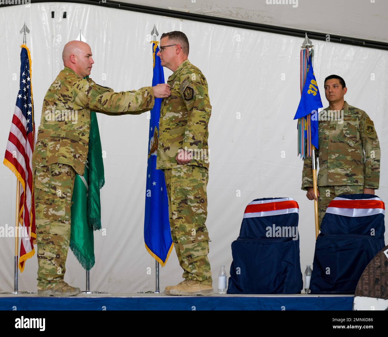 U.S. Air Force Col. Robert McAllister, the A2/3/5 director assigned to ...