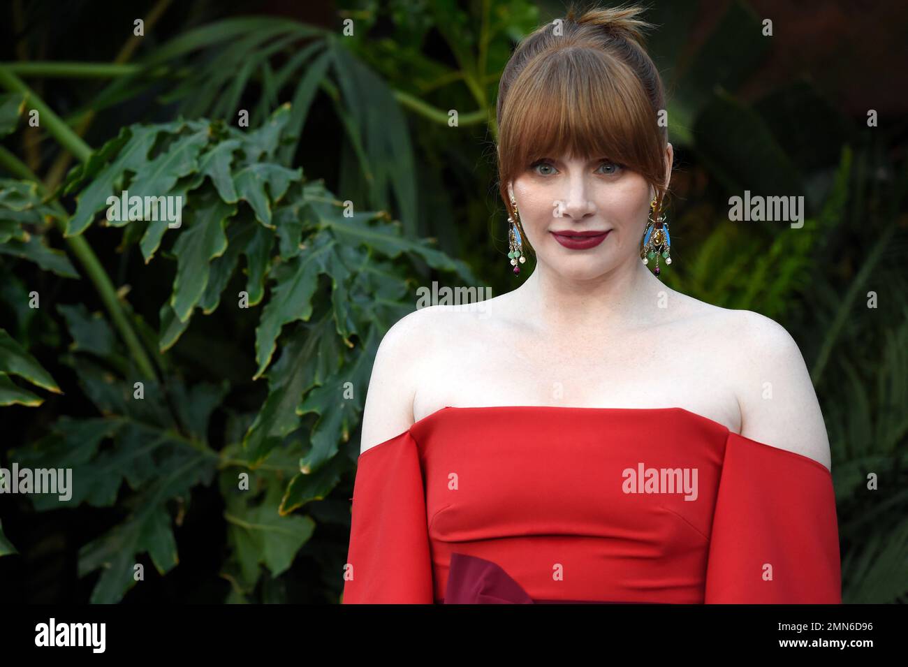 Bryce Dallas Howard arrives at the Los Angeles premiere of "Jurassic ...