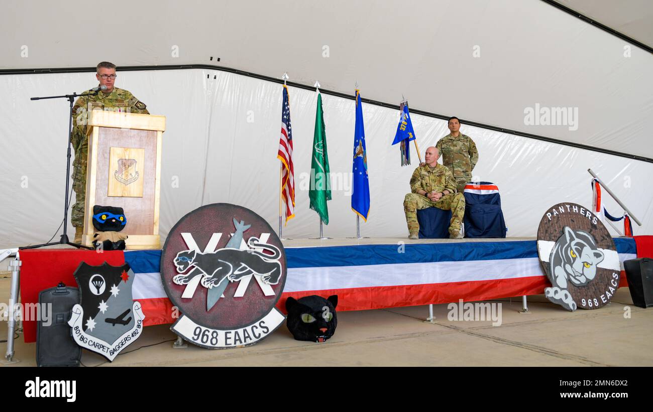 U.S. Air Force Lt. Col. Ralph Foshee, the commander of the 968th ...