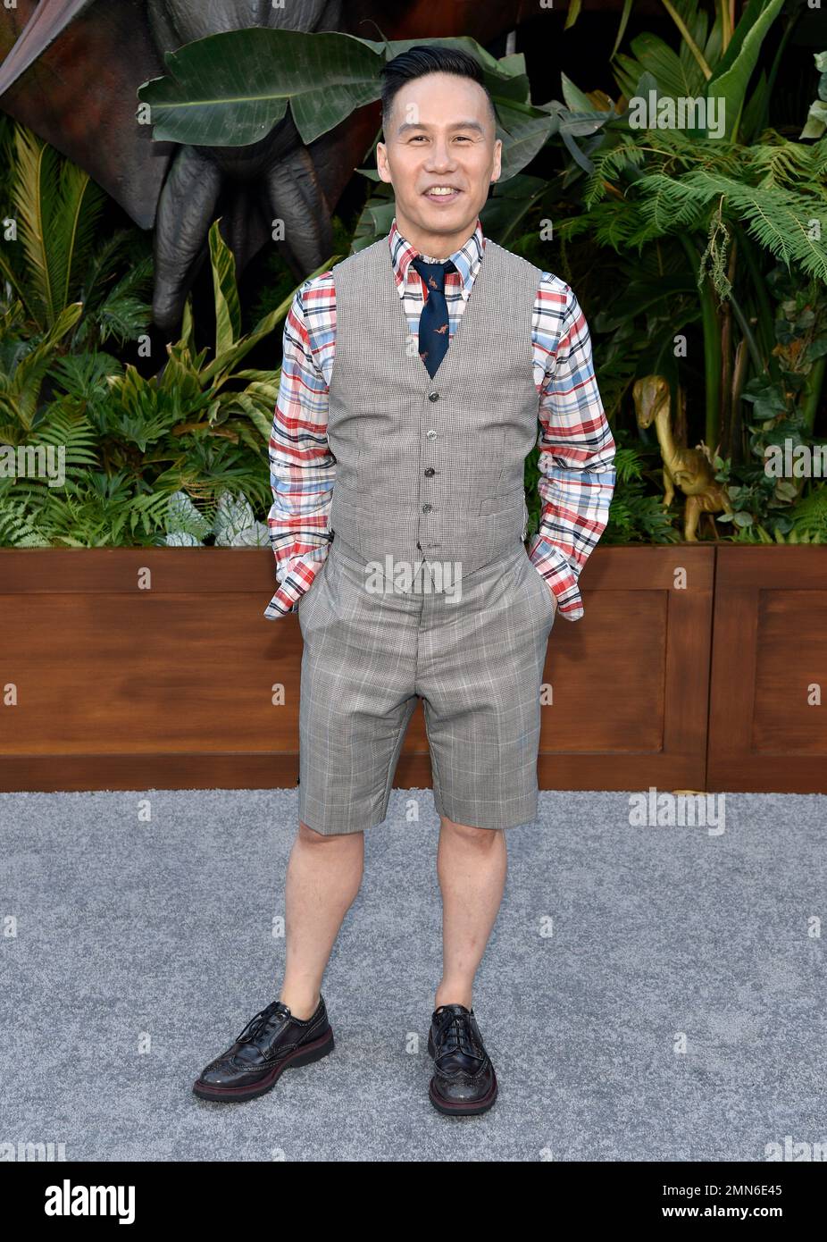 B.D. Wong arrives at the Los Angeles premiere of "Jurassic World ...