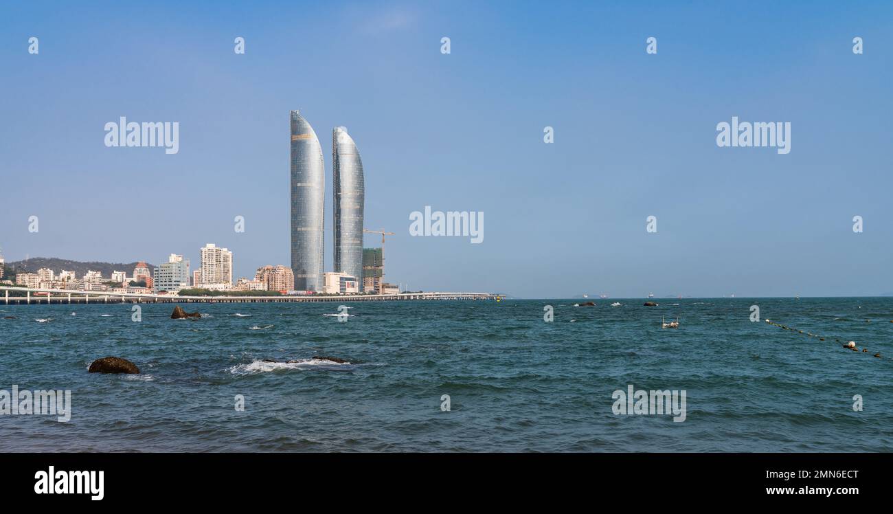 Shimao channel building hi-res stock photography and images - Alamy