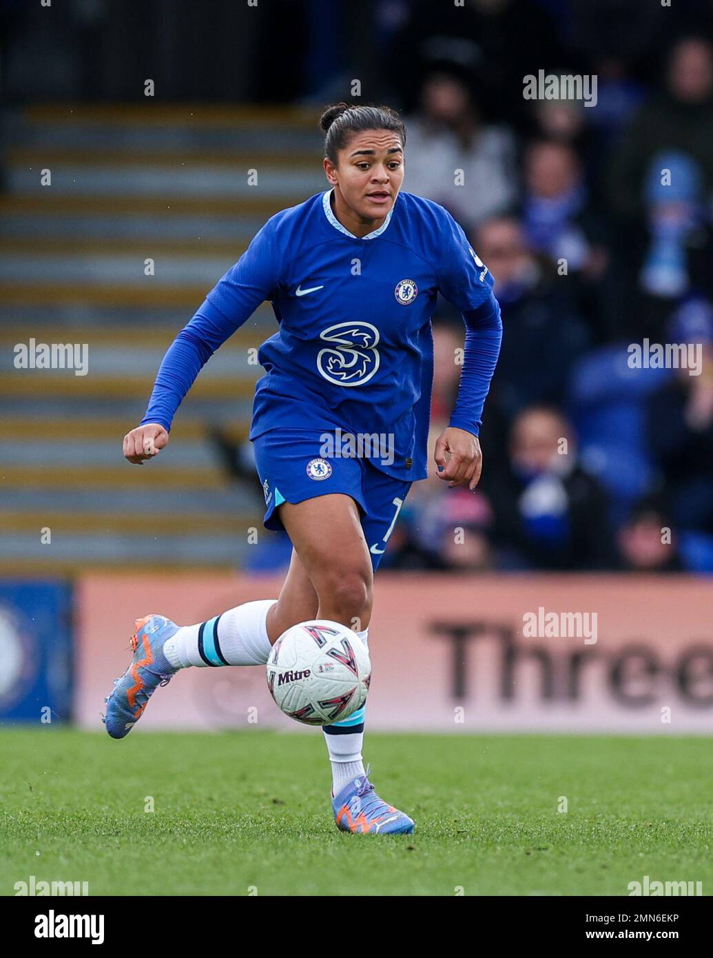 Chelsea’s Jess Carter in action during the Vitality Women's FA Cup ...