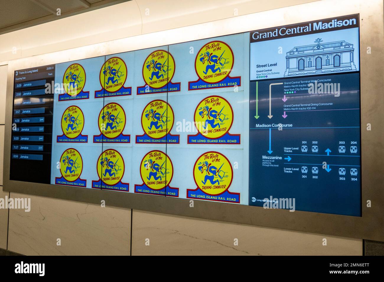 Grand Central Madison station is the new Long Island rail Road link ...