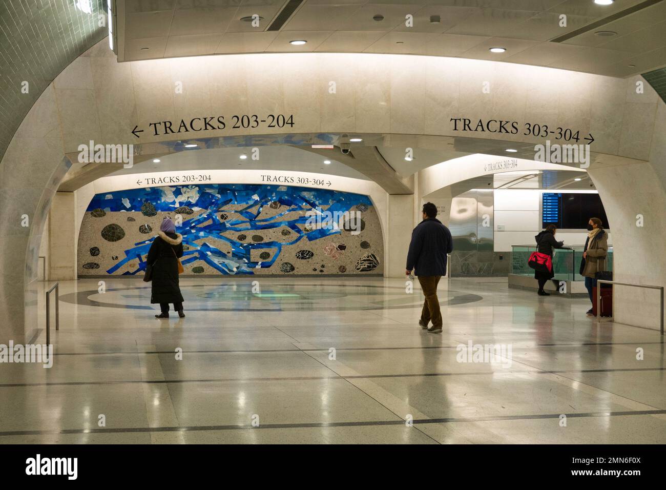 Grand Central Madison station is the new Long Island rail Road link ...