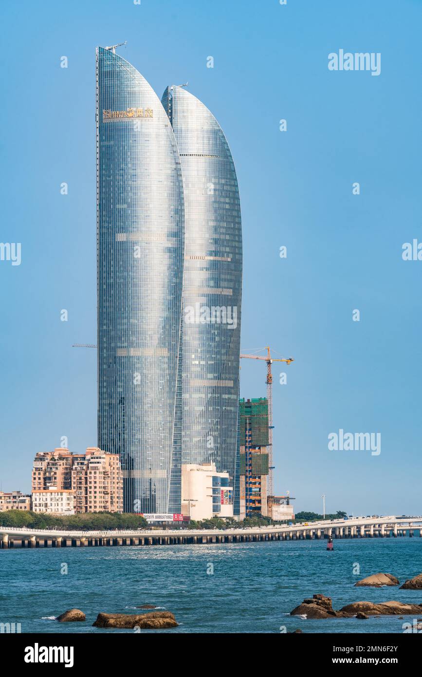 Shimao channel building hi-res stock photography and images - Alamy