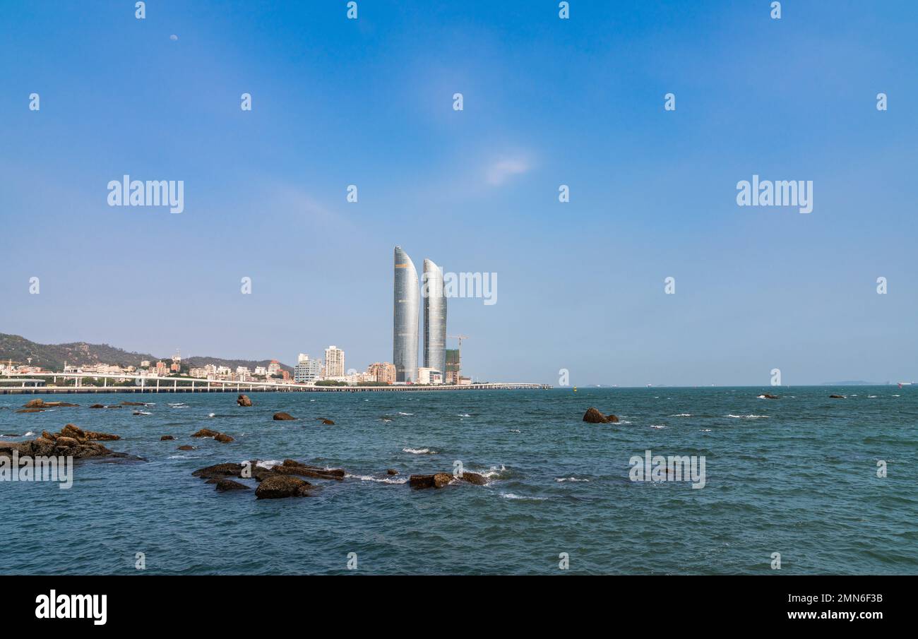 Shimao channel building hi-res stock photography and images - Alamy