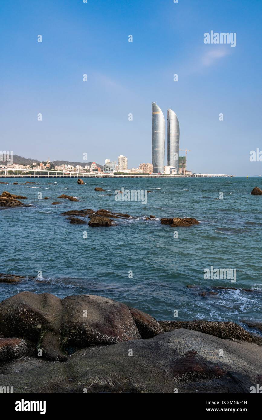Shimao channel building hi-res stock photography and images - Alamy