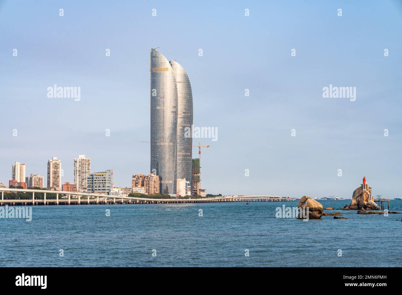 Shimao channel building hi-res stock photography and images - Alamy