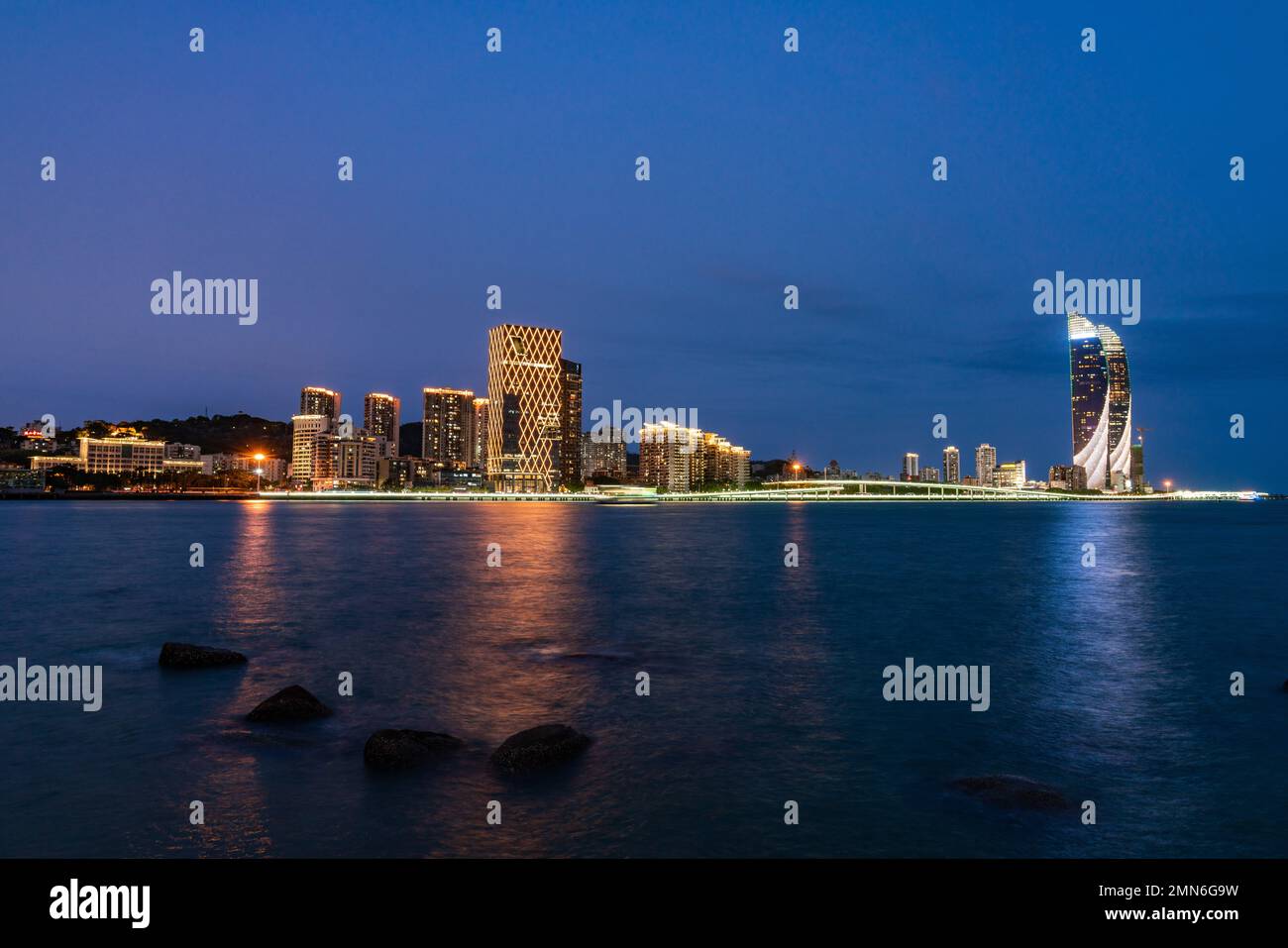 Shimao channel building hi-res stock photography and images - Alamy