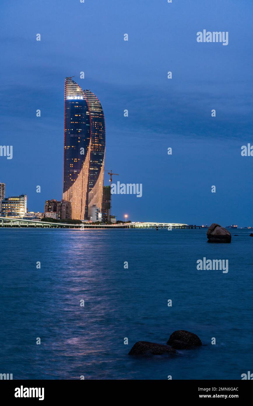 Shimao channel building hi-res stock photography and images - Alamy