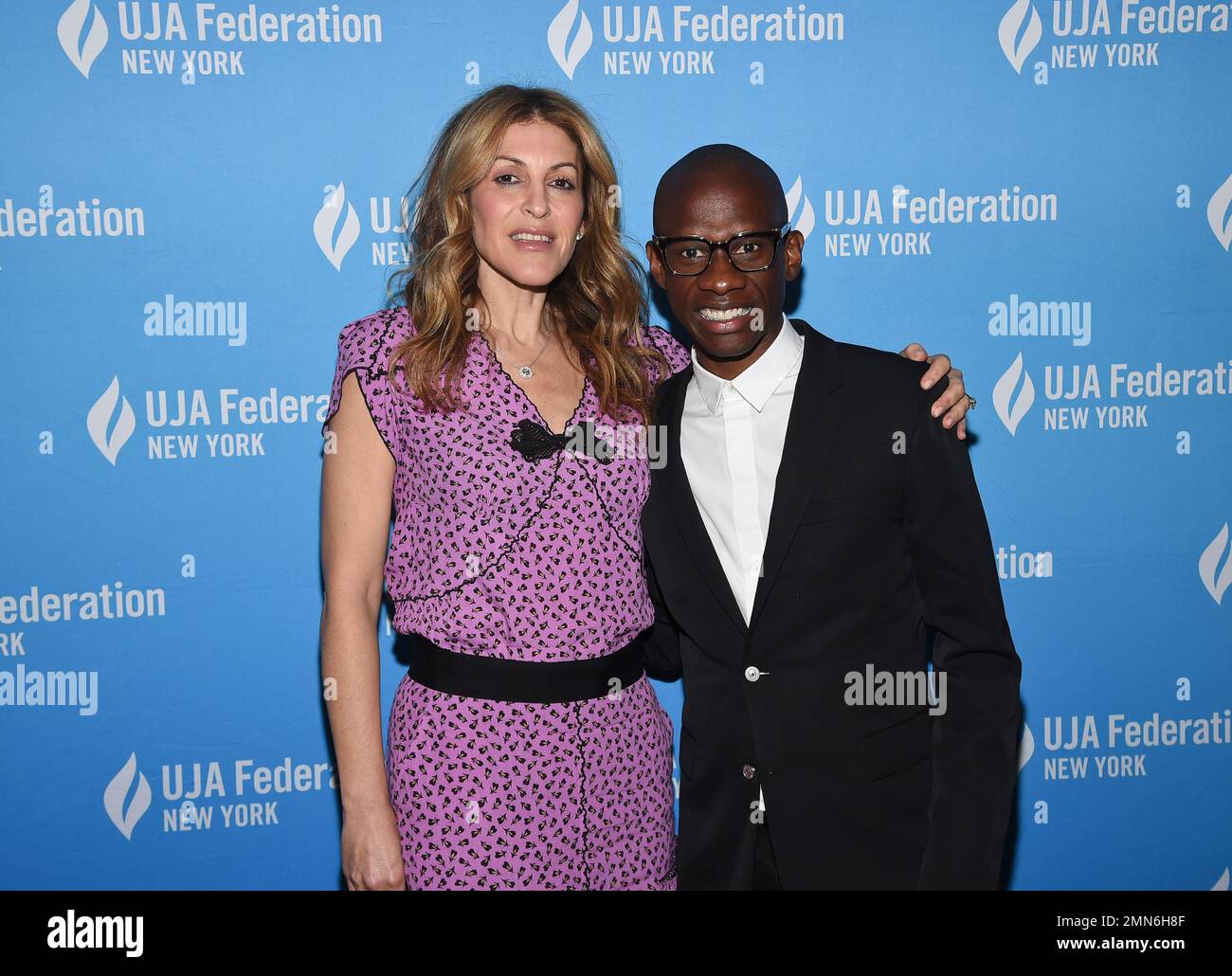 Chairman/COO of Atlantic Records, Julie Greenwald, left, poses with ...