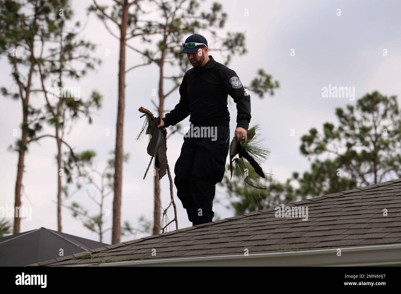 A U.S. Customs and Border Protection officer with the Office of Field ...