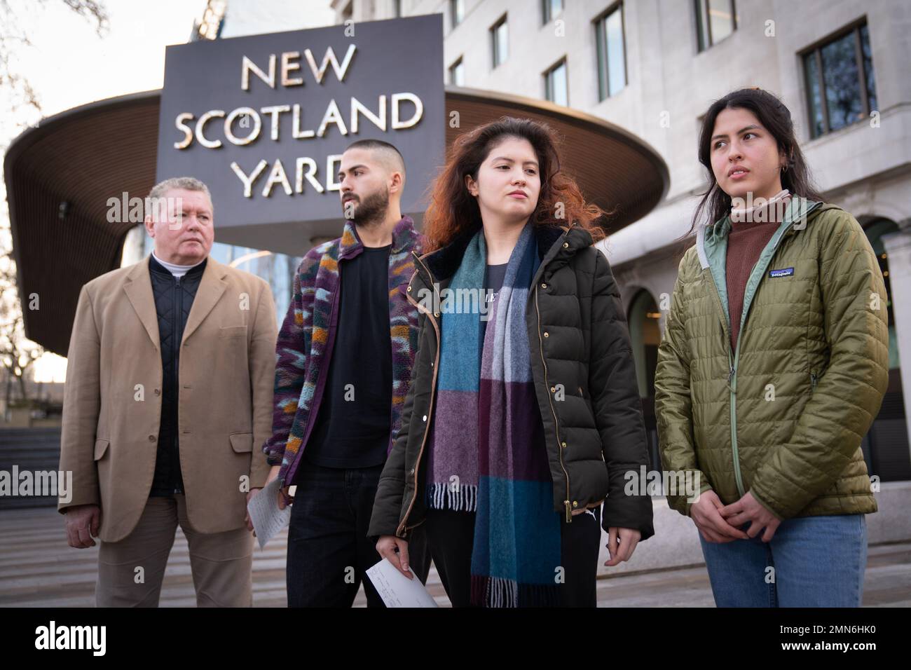 The family of missing man, Nathan Cole from left, Eamonn Cole (father ...