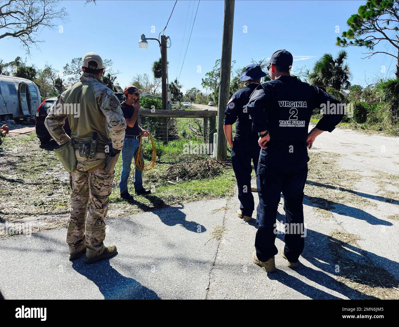 Rotunda, FL, Sept. 29, 2022 - A local Florida community suffers from ...