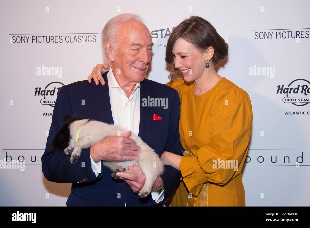 Christopher Plummer, left, and Vera Farmiga attend a special screening ...