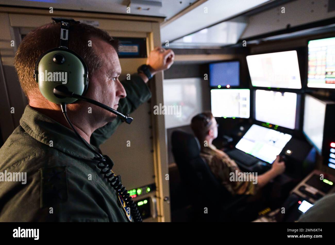 U.S. Air Force Maj. Gen. Phillip Stewart, 19th Air Force commander ...