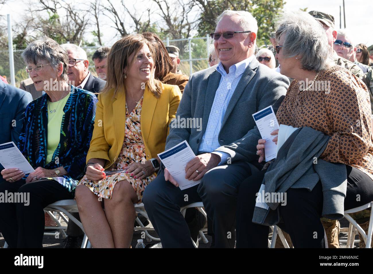 Kelly Hokanson, wife to Maj. Gen. Daniel R. Hokanson, spends time ...