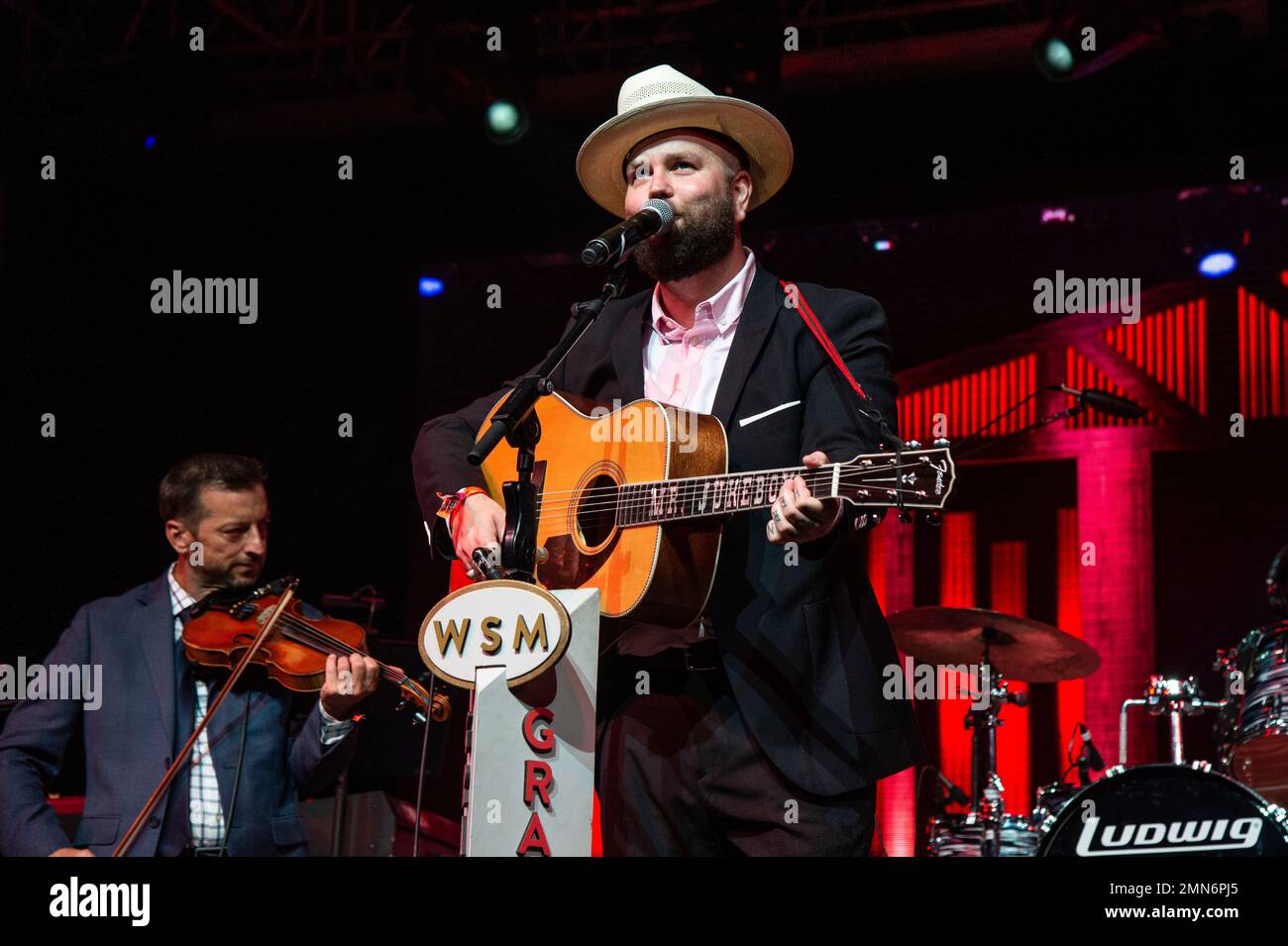 Joshua Hedley performs during the Grand Ole Opry at the Bonnaroo Music ...