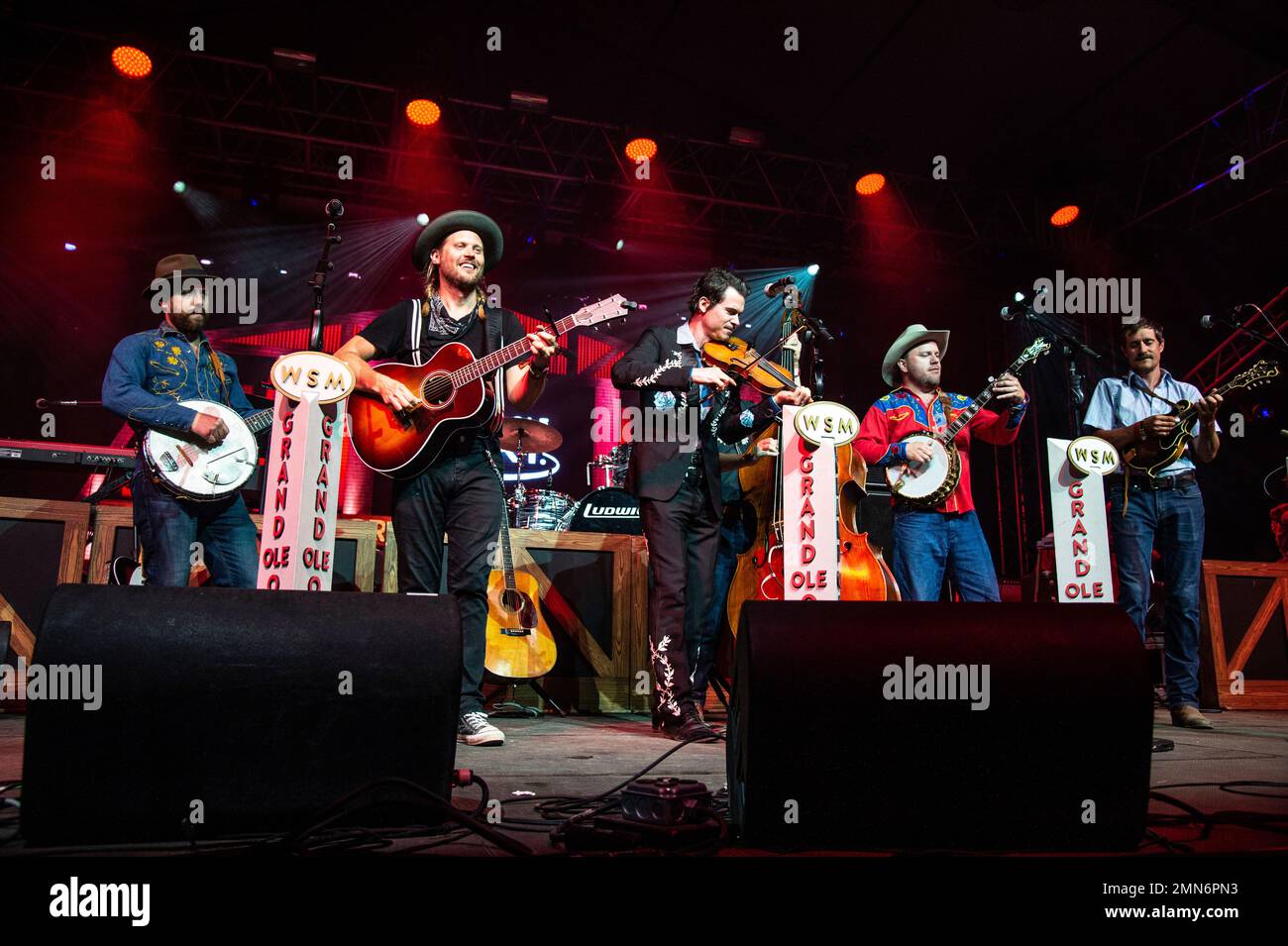 Cory Younts, from left, Chance McCoy, Morgan Jahnig, Ketch Secor ...