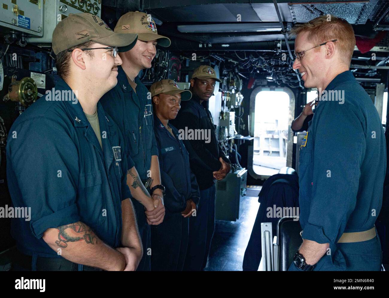 220929-N-OK195-1065 ADRIATIC SEA (Sept. 29, 2022) Capt. Steve Aldridge ...