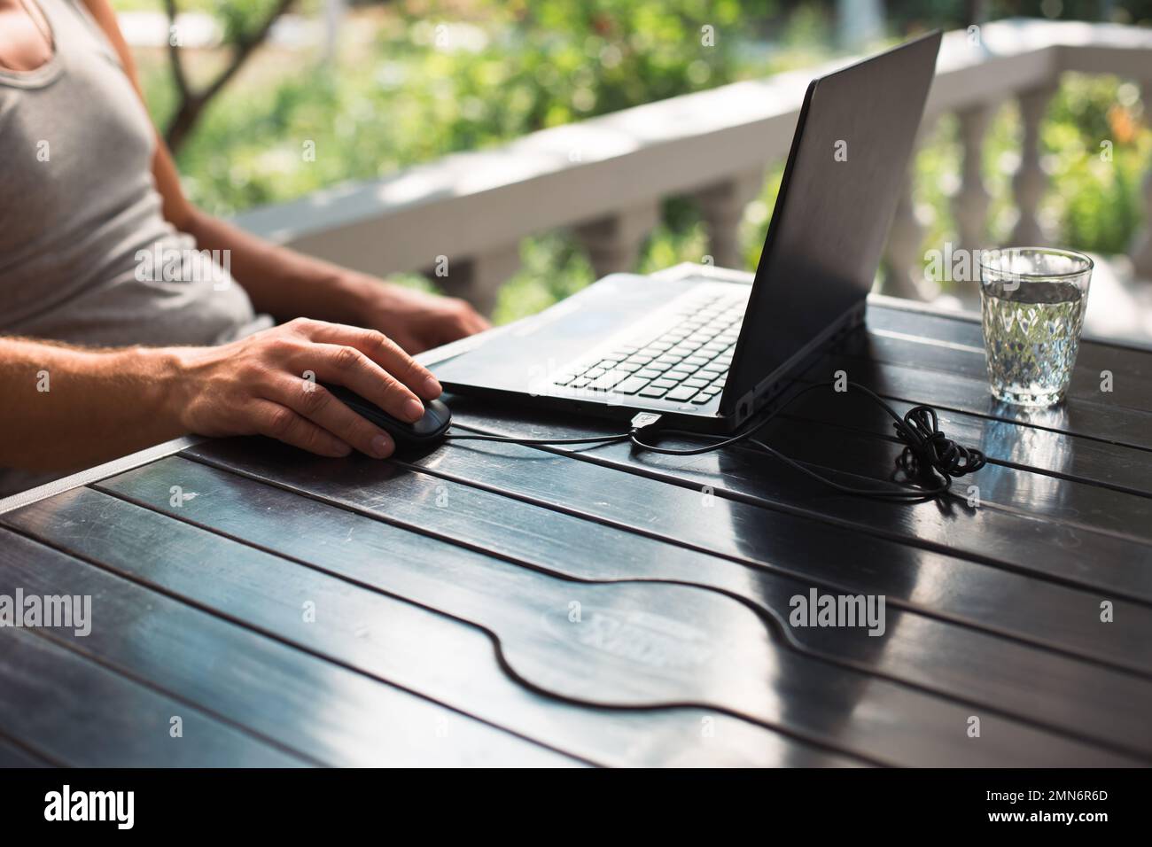 Coursework desktop hi-res stock photography and images - Alamy