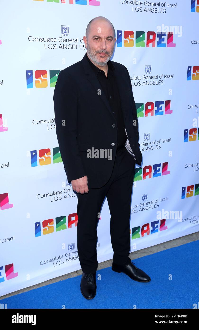 Lior Raz arrives at the Israeli Consulate in LA event to Celebrate the ...
