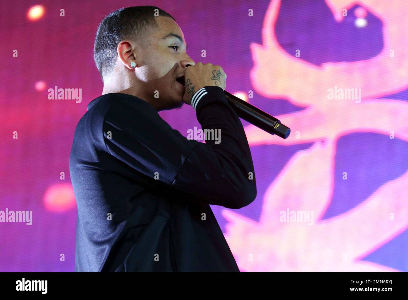 Lul G with SOB X RBE performs as the opener for Post Malon at the ...