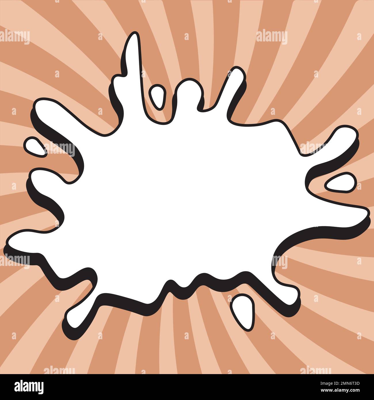 Comics Design Frames. Photo Frame Set With Explosion Bubbles For Add ...