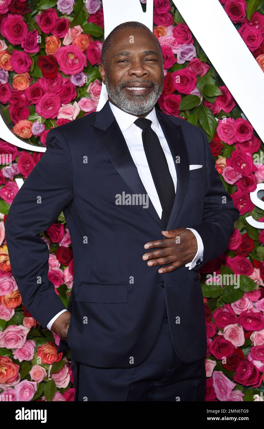 Michael Potts arrives at the 72nd annual Tony Awards at Radio City ...