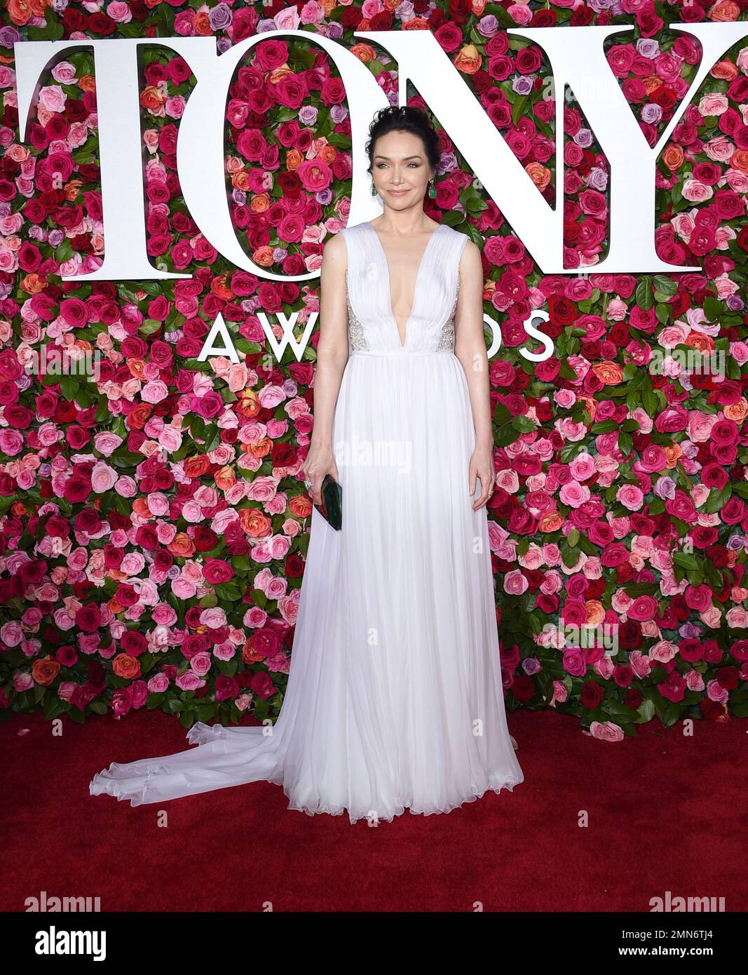 Katrina Lenk arrives at the 72nd annual Tony Awards at Radio City Music ...