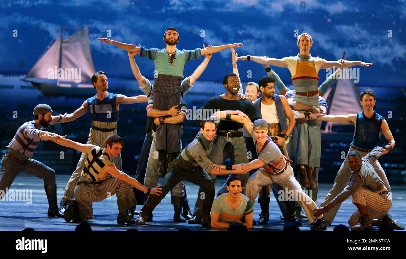 The cast of "Carousel" performs at the 72nd annual Tony Awards at Radio ...
