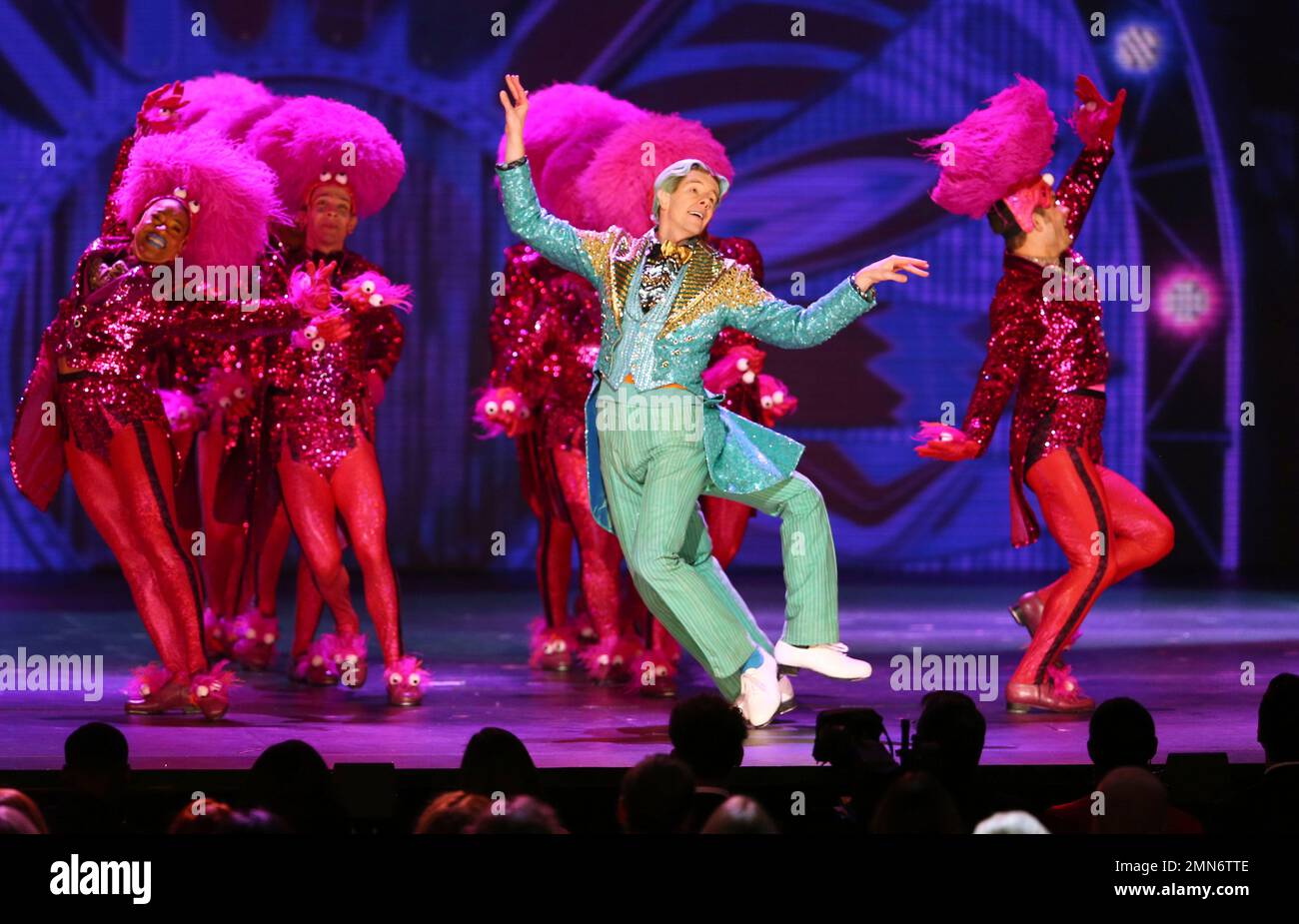 Gavin Lee, of "SpongeBob SquarePants:The Musical" performs at the 72nd ...