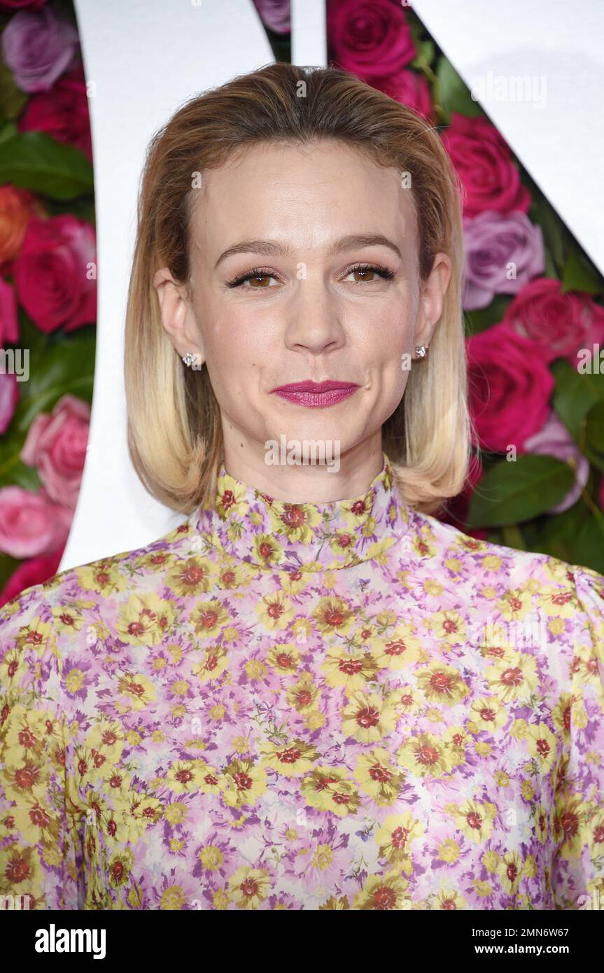 Carey Mulligan arrives at the 72nd annual Tony Awards at Radio City ...