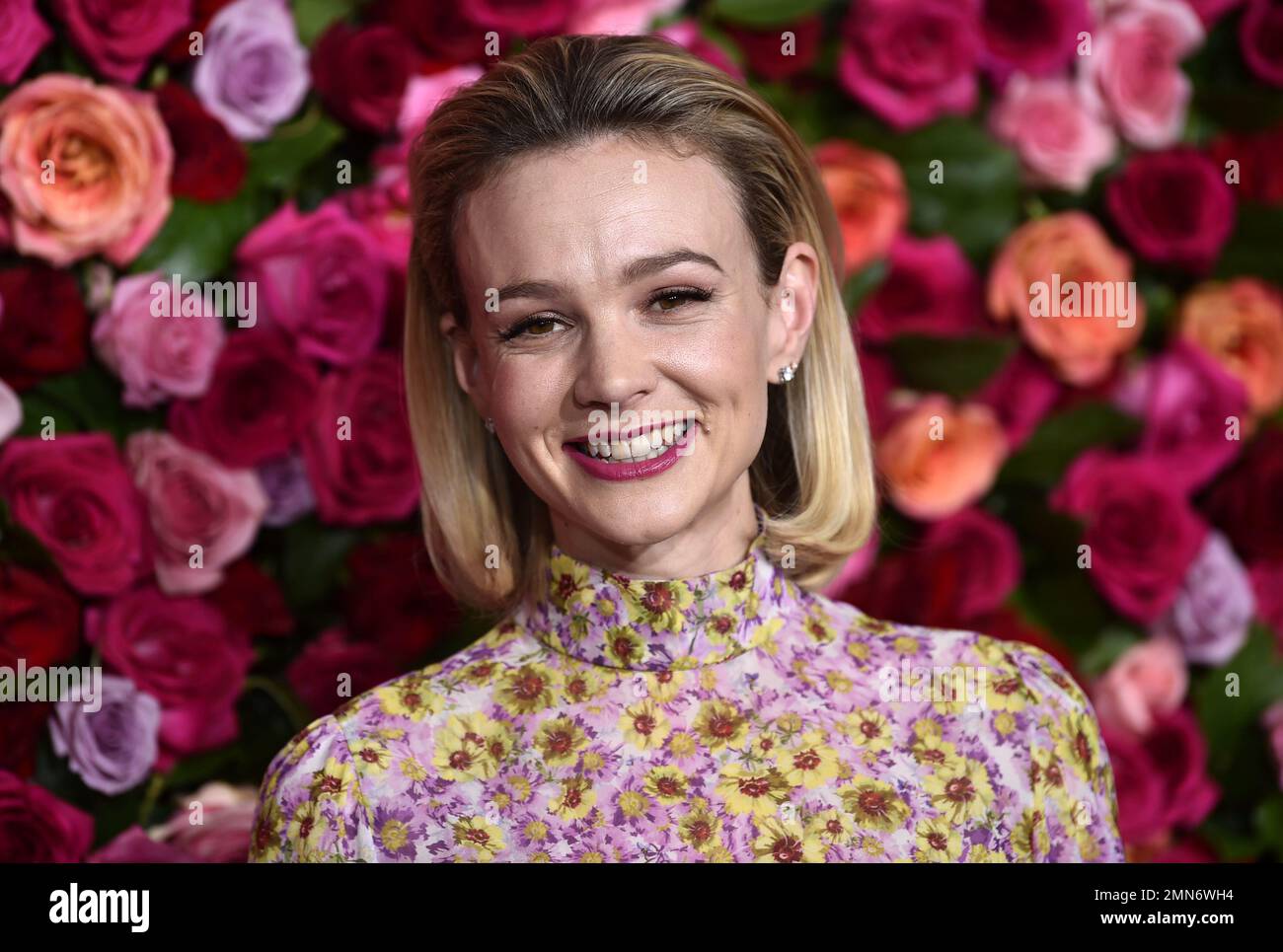 Carey Mulligan arrives at the 72nd annual Tony Awards at Radio City ...