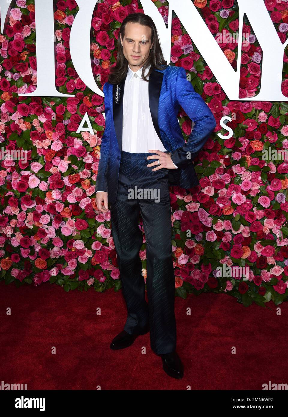 Jordan Roth arrives at the 72nd annual Tony Awards at Radio City Music ...