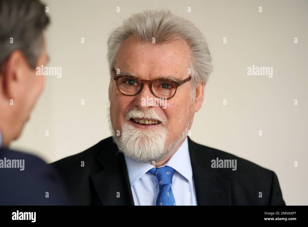 Ahrweiler, Germany. 30th Jan, 2023. Rhineland-Palatinate Minister of ...