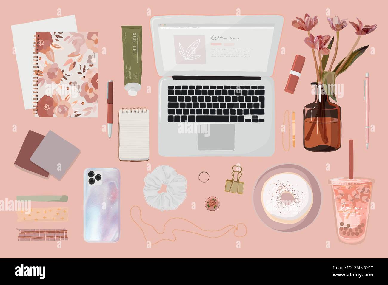 Fashion essentials vector vectors hi-res stock photography and images ...