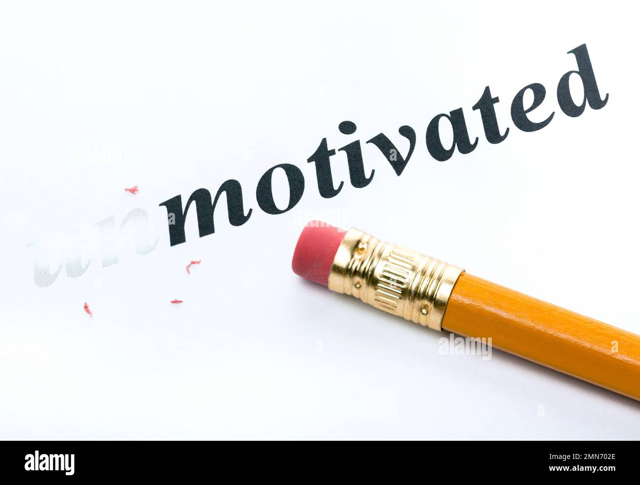 Word and pencil with eraser close-up Increased focus area Stock Photo ...